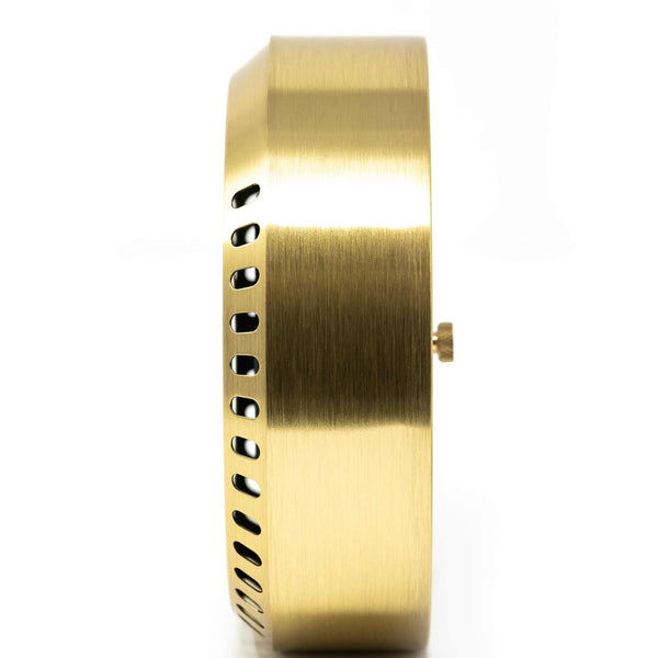 Designer POLAR Instruments - World Time Clock Brushed Brass ...