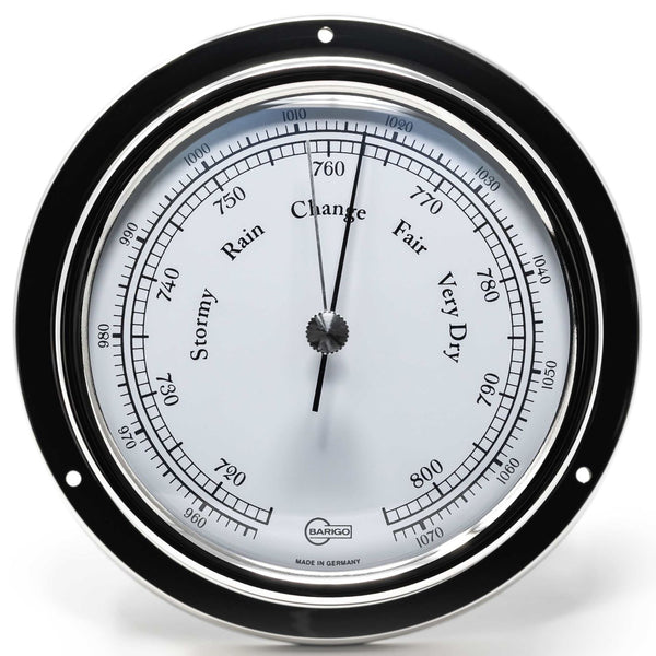 Barigo Regatta Barometer 184RFPO – Polished Stainless Steel (125 mm ...