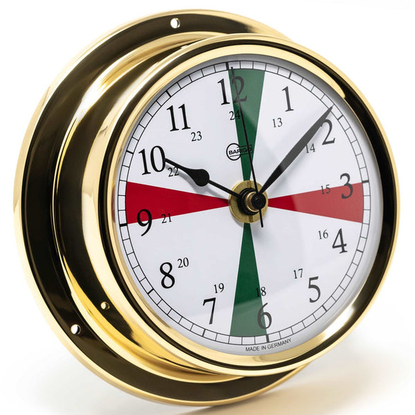 Barigo Regatta Quartz Clock with Radio Sectors - Barometers&Clocks